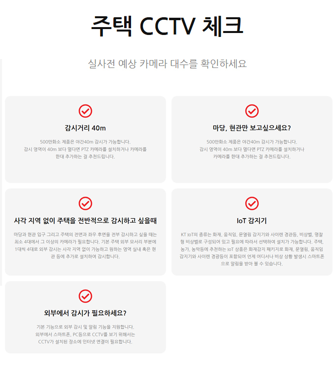 KT텔레캅 CCTV IoT 자가 방범